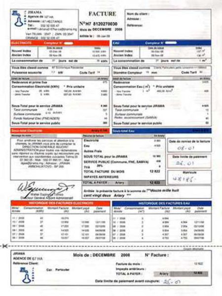 Factures de la JIRAMA : Les usagers de Tana dans le flou