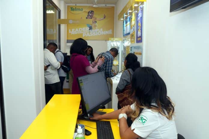 Telma Madagascar : Ouverture de son 76e shop au Dyve Garden Anosivavaka