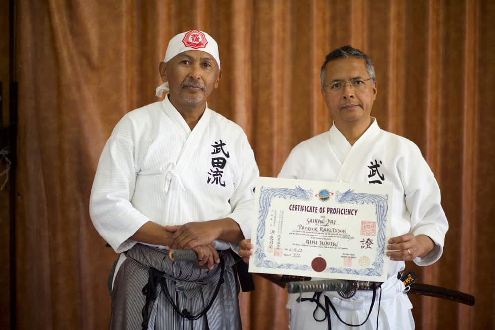 Takeda Ryu Maroto Ha : Un haut gradé et une médaille de plus pour ...