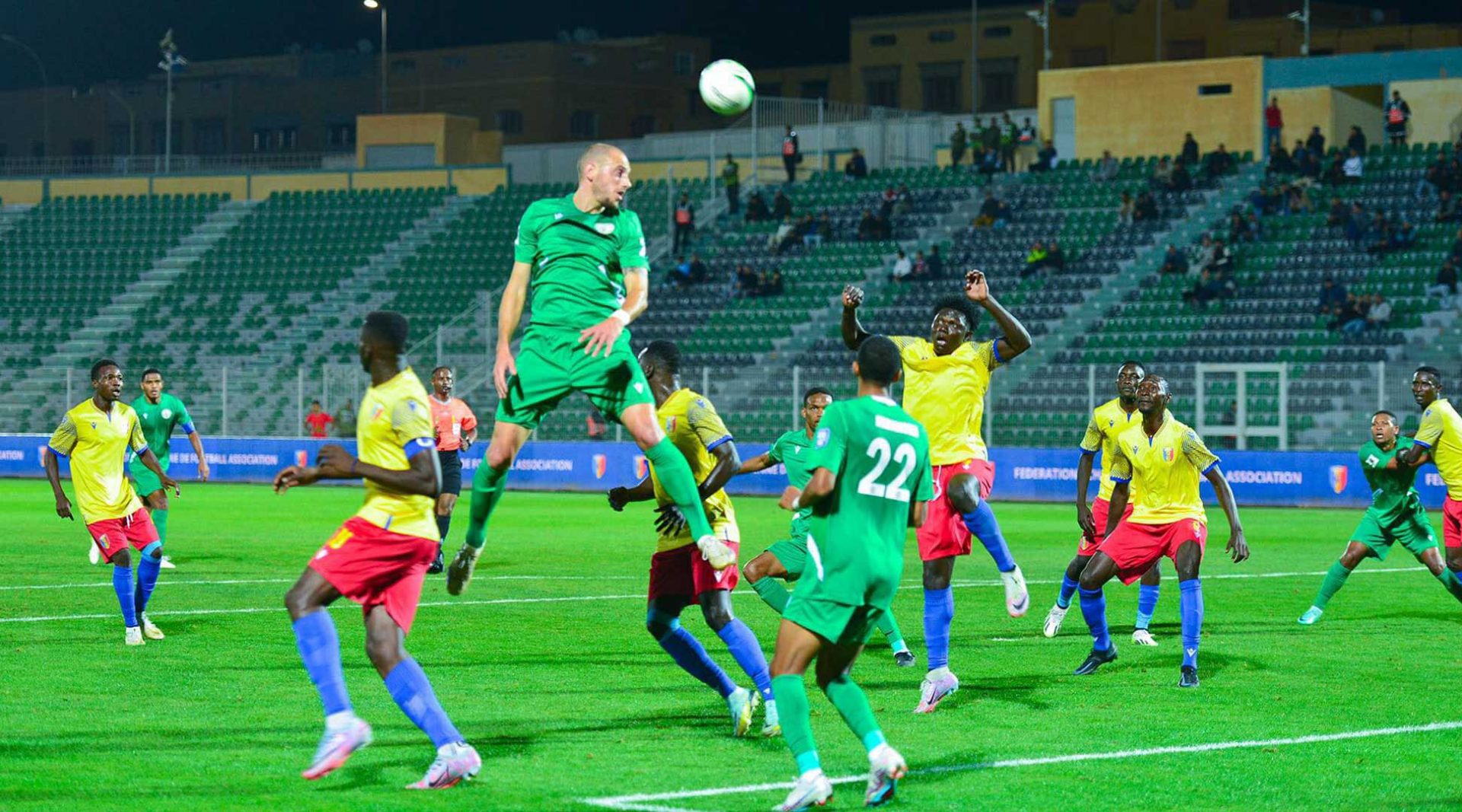 Qualification mondial 2026 : Victoire des Barea 3 à 0 face aux Sao ...
