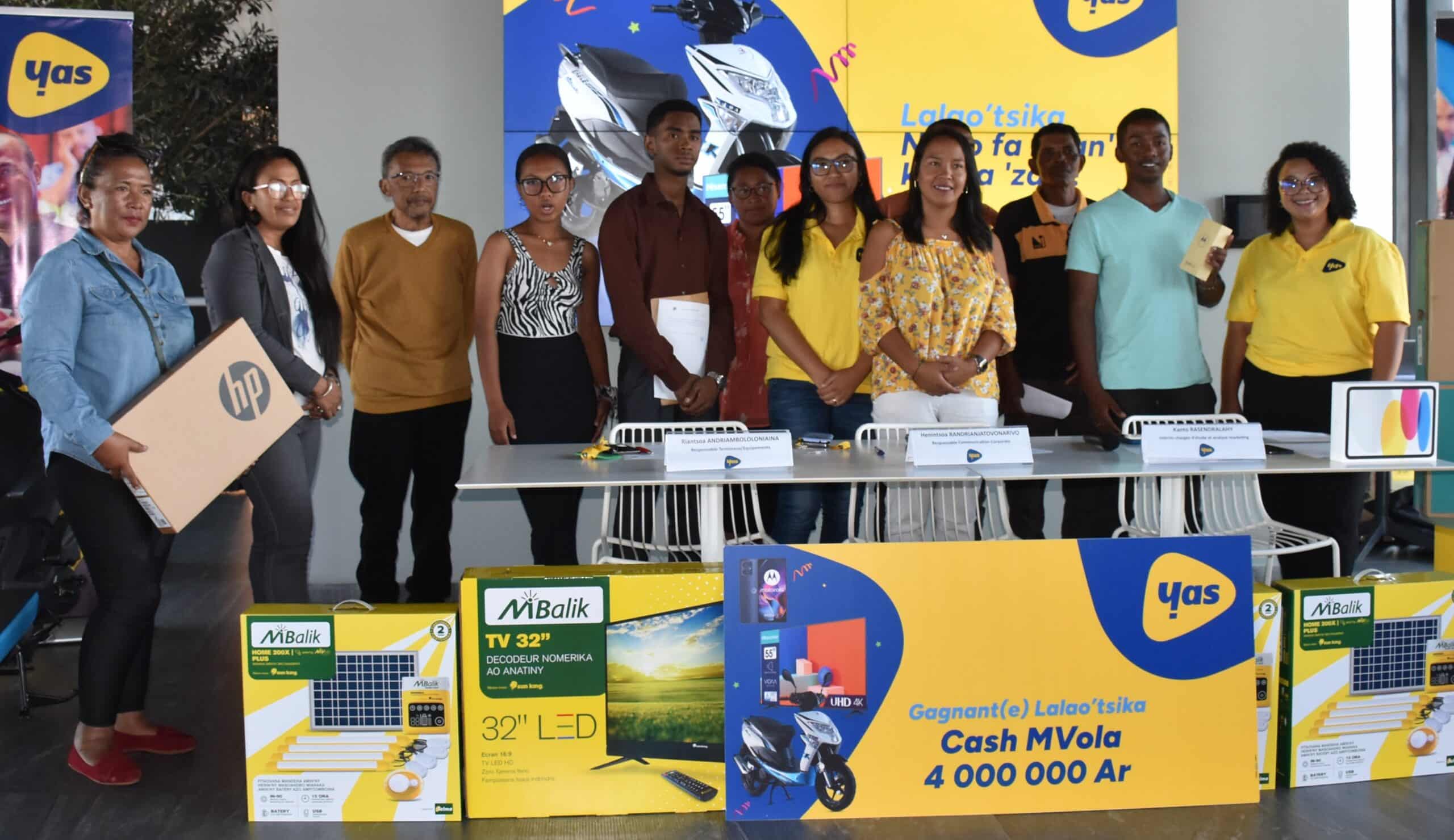 "Lalao'tsika" : Remise des gros lots et clôture du jeu