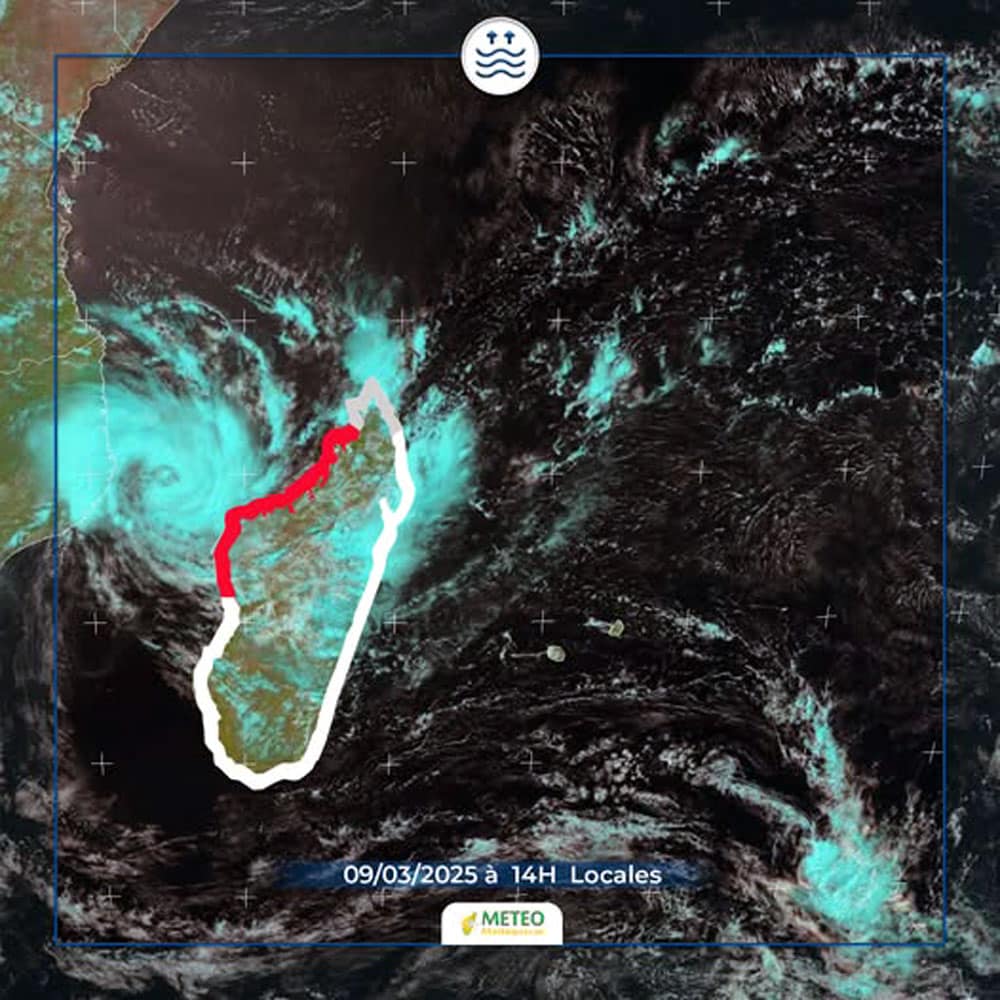 Cyclone Jude : Vigilance vent fort dans le Nord-Ouest