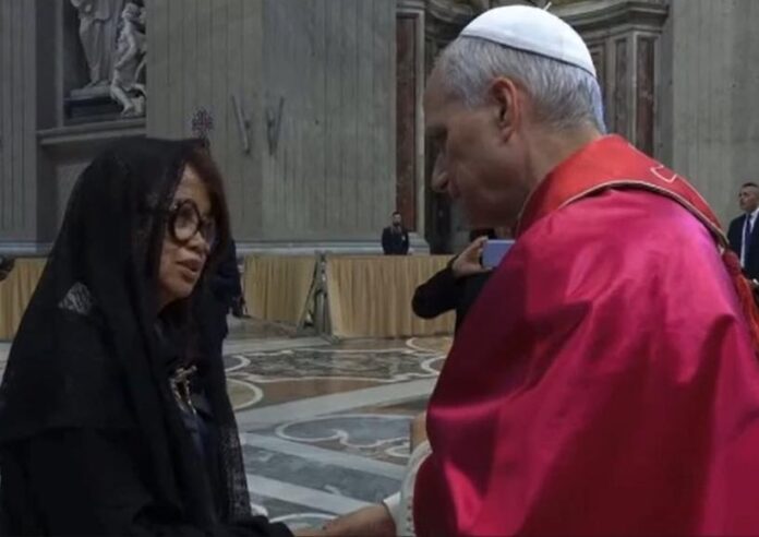 Yvette Sylla : Envoyée spéciale à la messe d’inauguration du pontificat ...