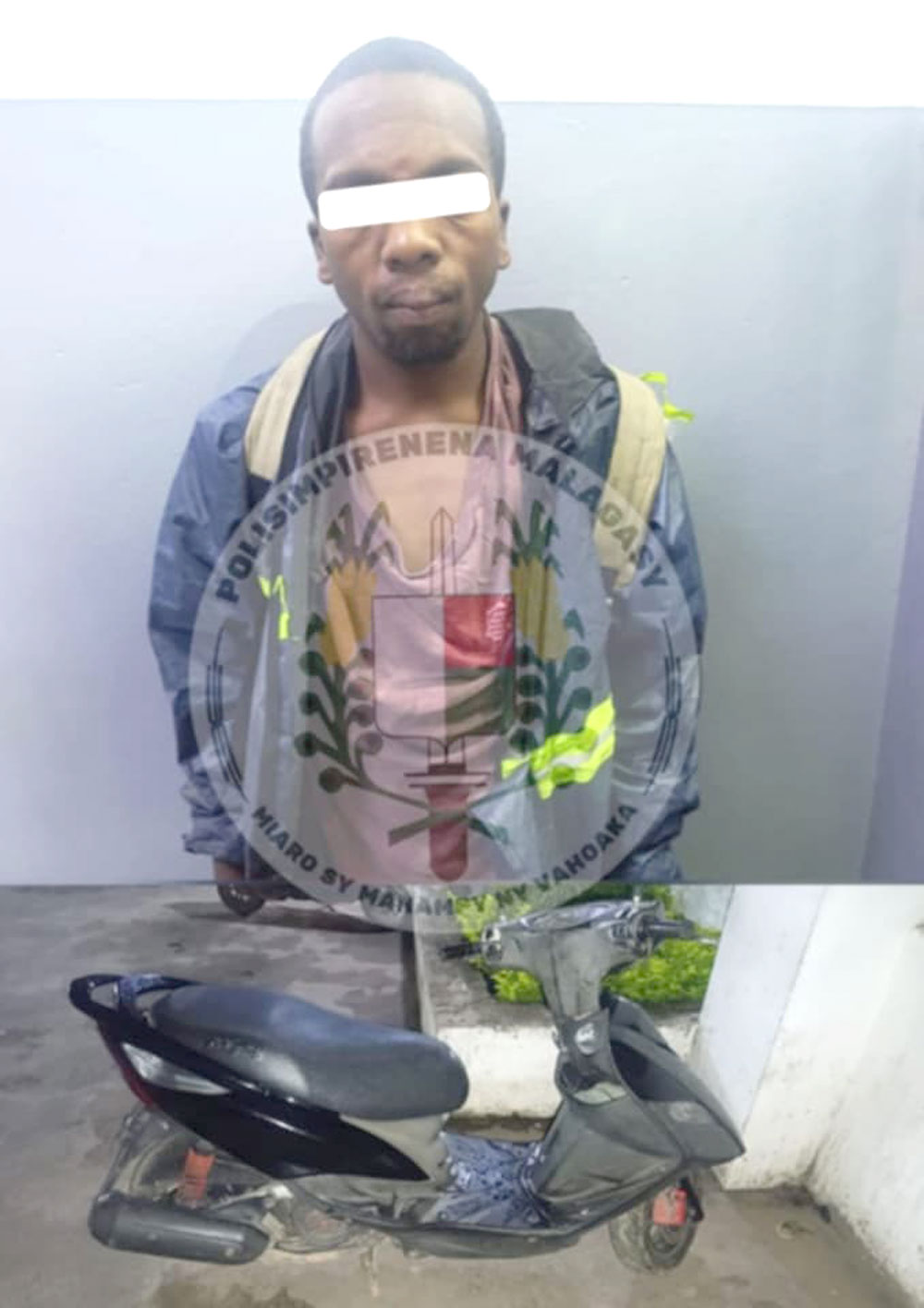 Andranomena : Un présumé voleur de taxi-moto pris en flagrant délit